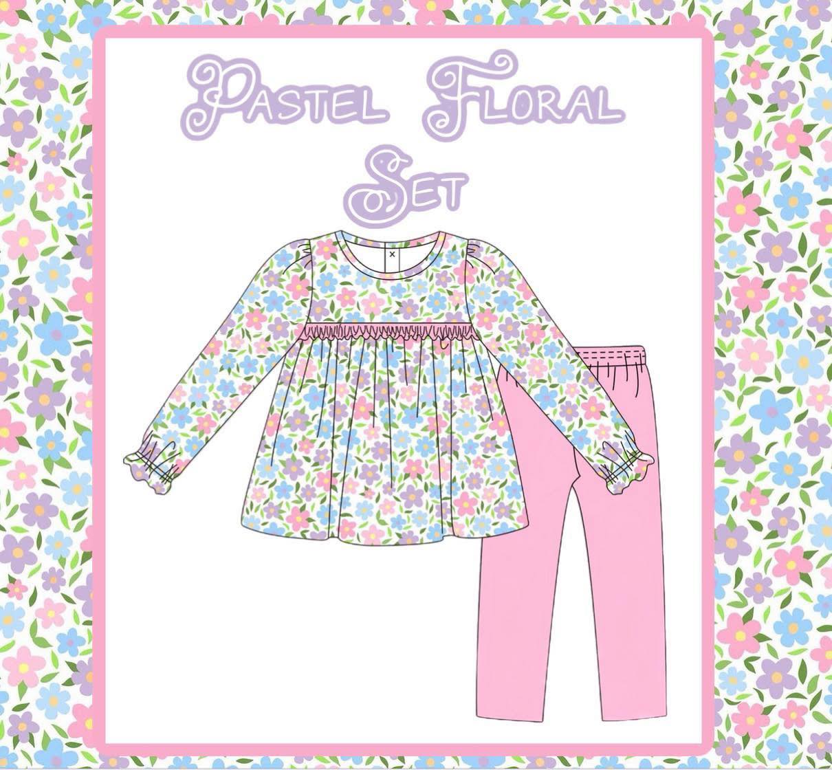PREORDER| PASTEL FLORAL SET – Pickles & Pralines